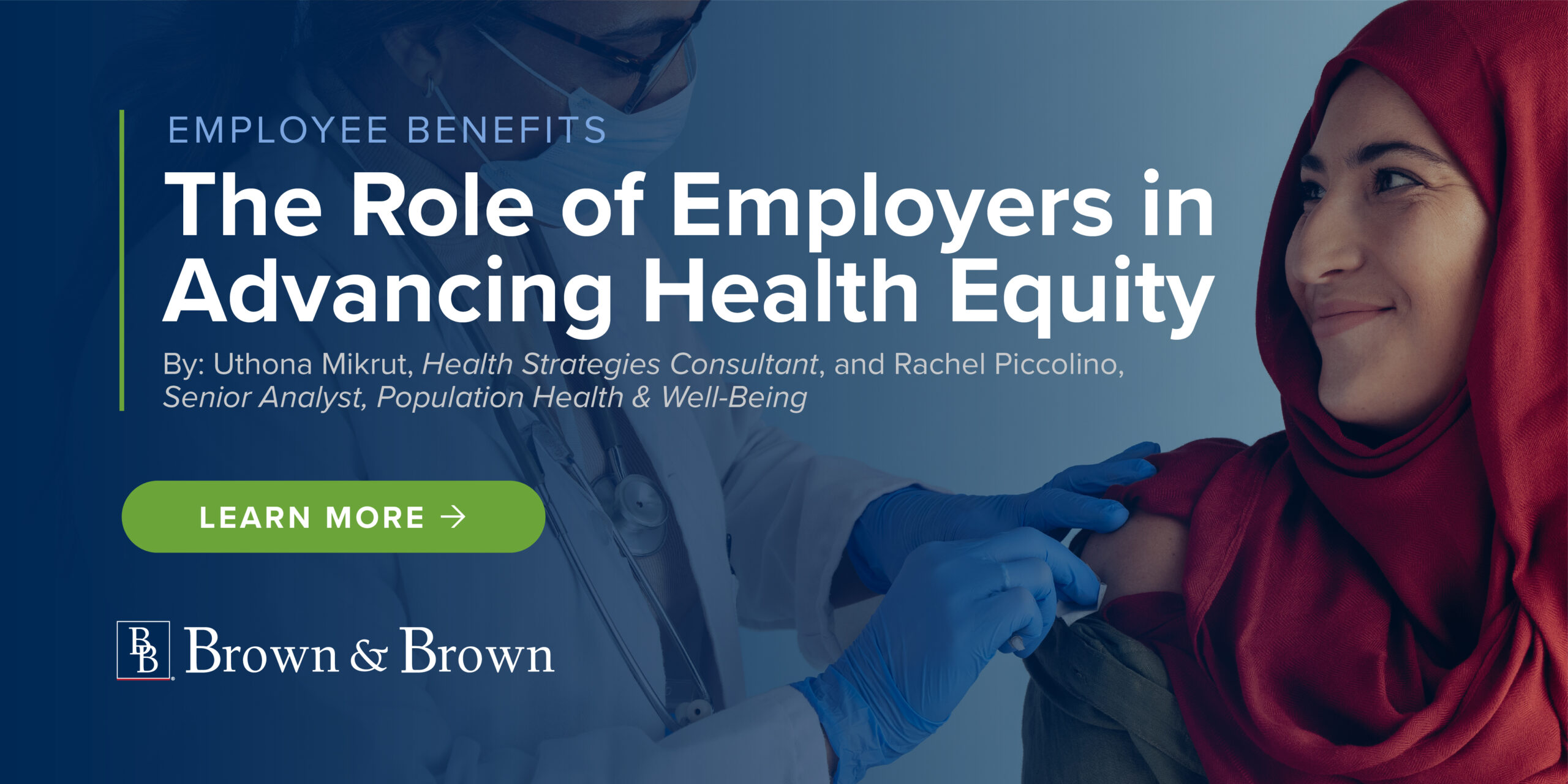 The Role of Employers in Advancing Health Equity - Brown & Brown
